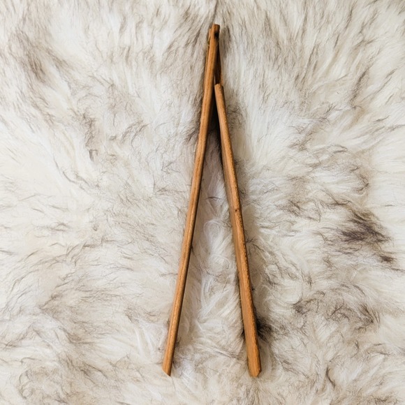 The Unbranded Brand | Dining | Foldable Wooden Serving Tongs | Poshmark